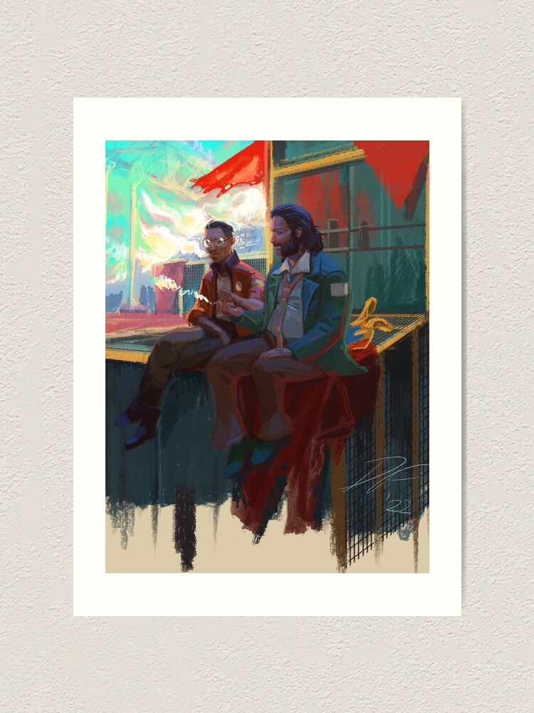 "Last Smoke" Art Print for Sale by CritAndCaboodle | Redbubble