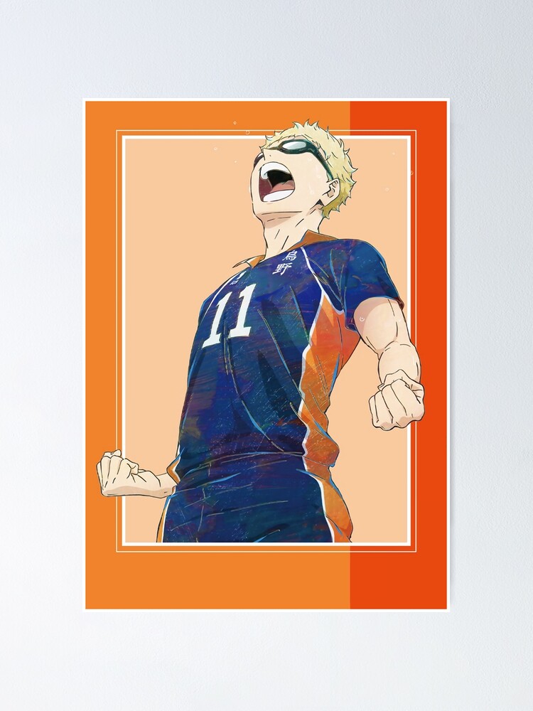 "Haikyuu!! - Tsukishima Kei" Poster for Sale by rinbi | Redbubble