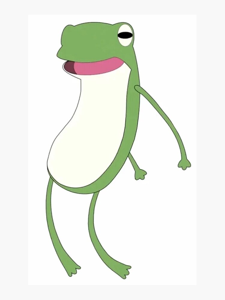 "GERO FROGGY" Sticker for Sale by animemes420 | Redbubble