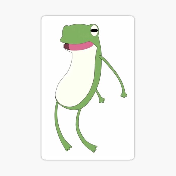 "GERO FROGGY" Sticker for Sale by animemes420 | Redbubble