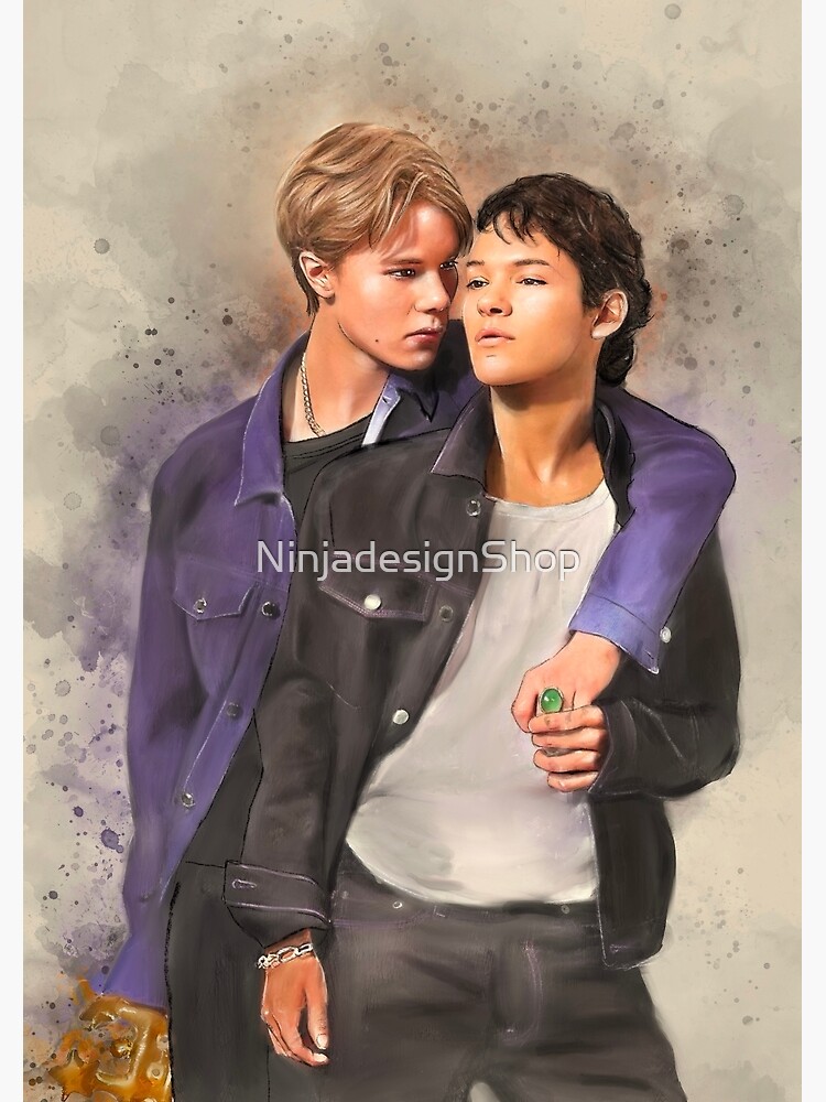 "Watercolor of Wilhelm and Simon from Young Royals" Poster for Sale by ...
