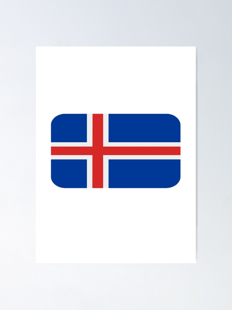 "Flag of Iceland - Iceland Flag" Poster for Sale by PieterLitenskov ...