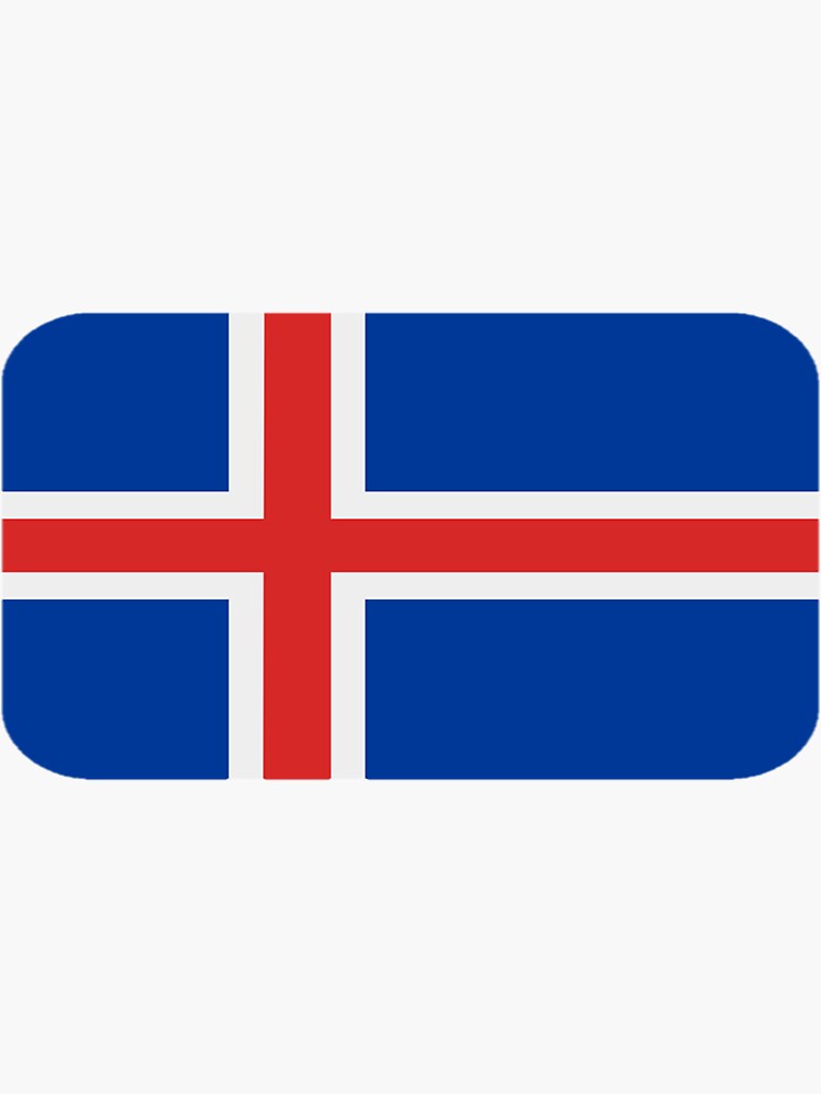 "Flag of Iceland - Iceland Flag" Sticker for Sale by PieterLitenskov ...