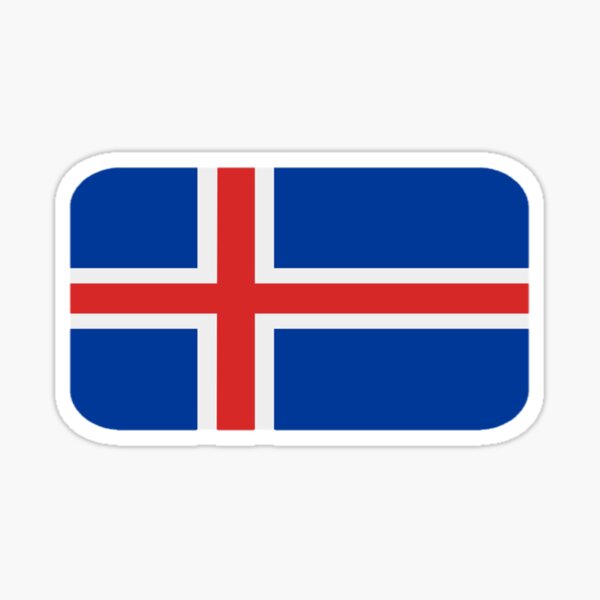 "Flag of Iceland - Iceland Flag" Sticker for Sale by PieterLitenskov ...