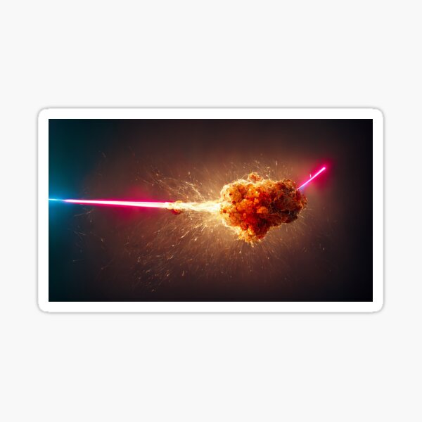 "Dynamite With a Laser Beam" Sticker for Sale by artconjurer | Redbubble