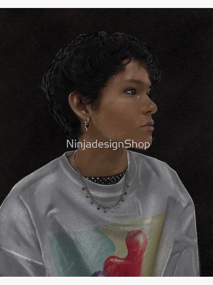 "Chalk drawing by Omar Rudberg from Young Royals" Art Print for Sale by ...