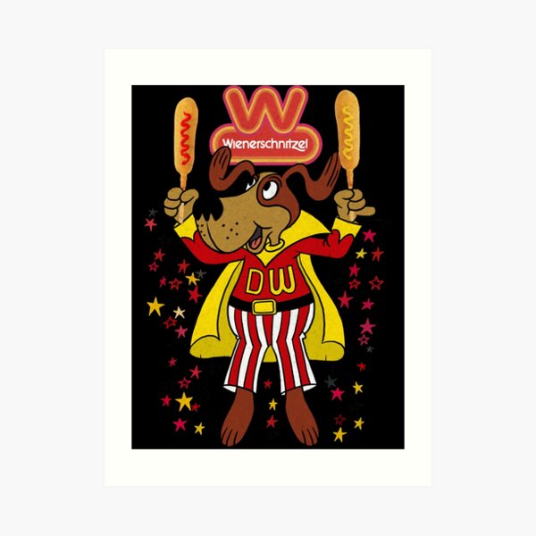 "60s Wienerdog Defunct Wienerschnitzel Dachshund Fast Food Mascot with ...