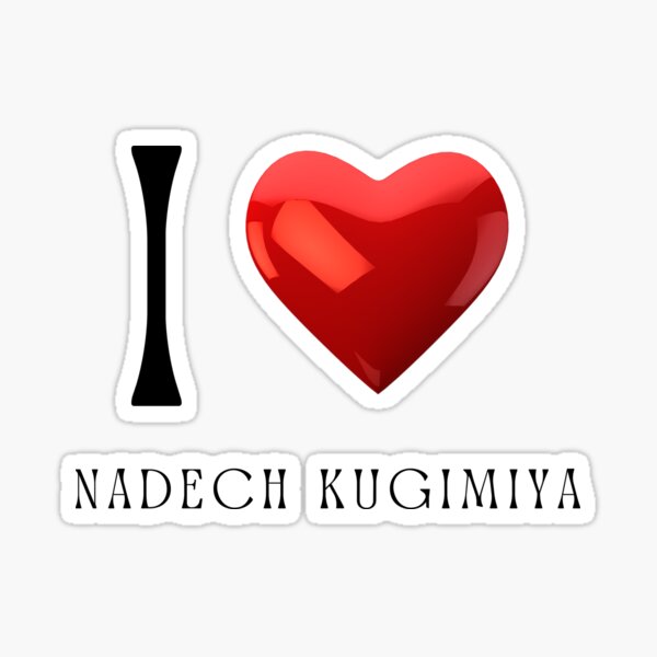 "I Love Nadech Kugimiya" Sticker for Sale by Itsloveshop | Redbubble
