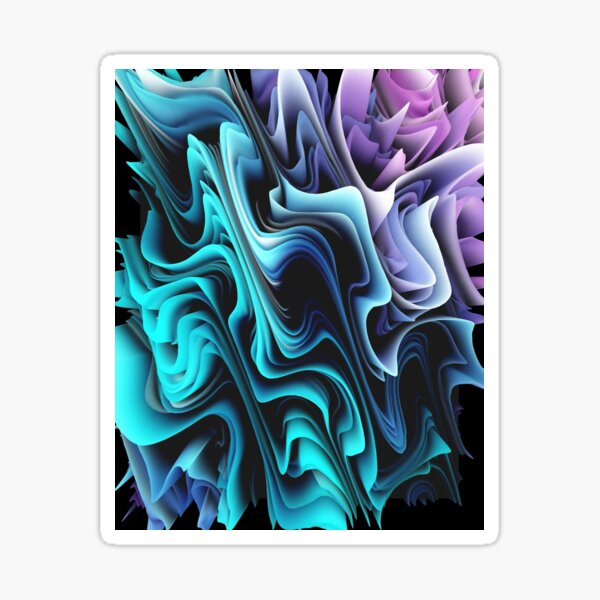 "BLUE BLUR" Sticker for Sale by BE-FOCUS | Redbubble