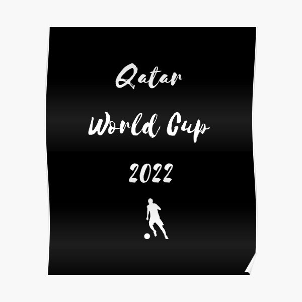 "Katar WM 2022" Poster von dben1 | Redbubble