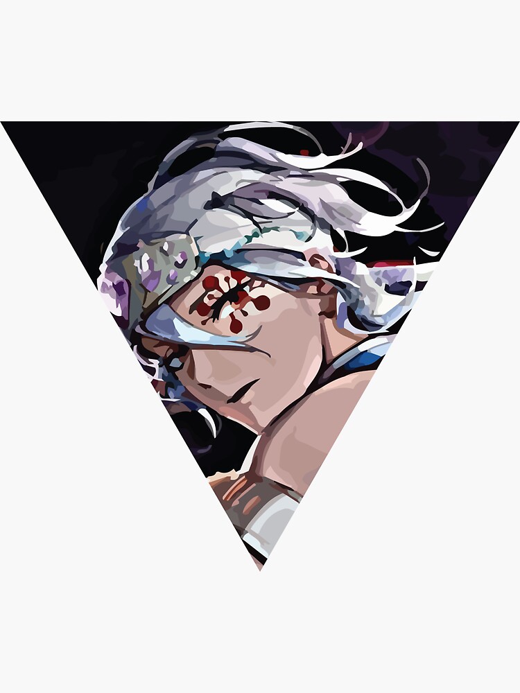 "TENGEN UZUI " Sticker for Sale by aniscribbleart | Redbubble