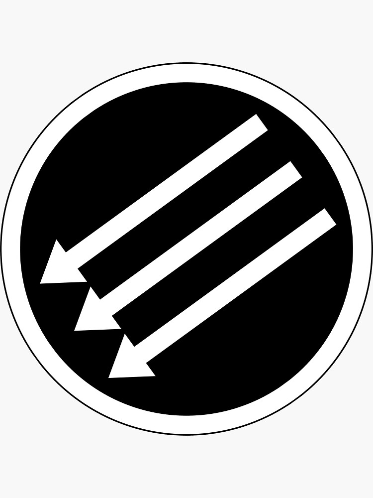 "AntiFa Anti Fascist Sticker" Sticker for Sale by BluePolitica | Redbubble