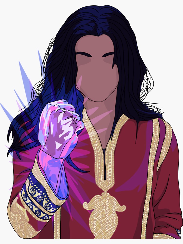 "Ms Khan Sticker" Sticker for Sale by readnsealy | Redbubble