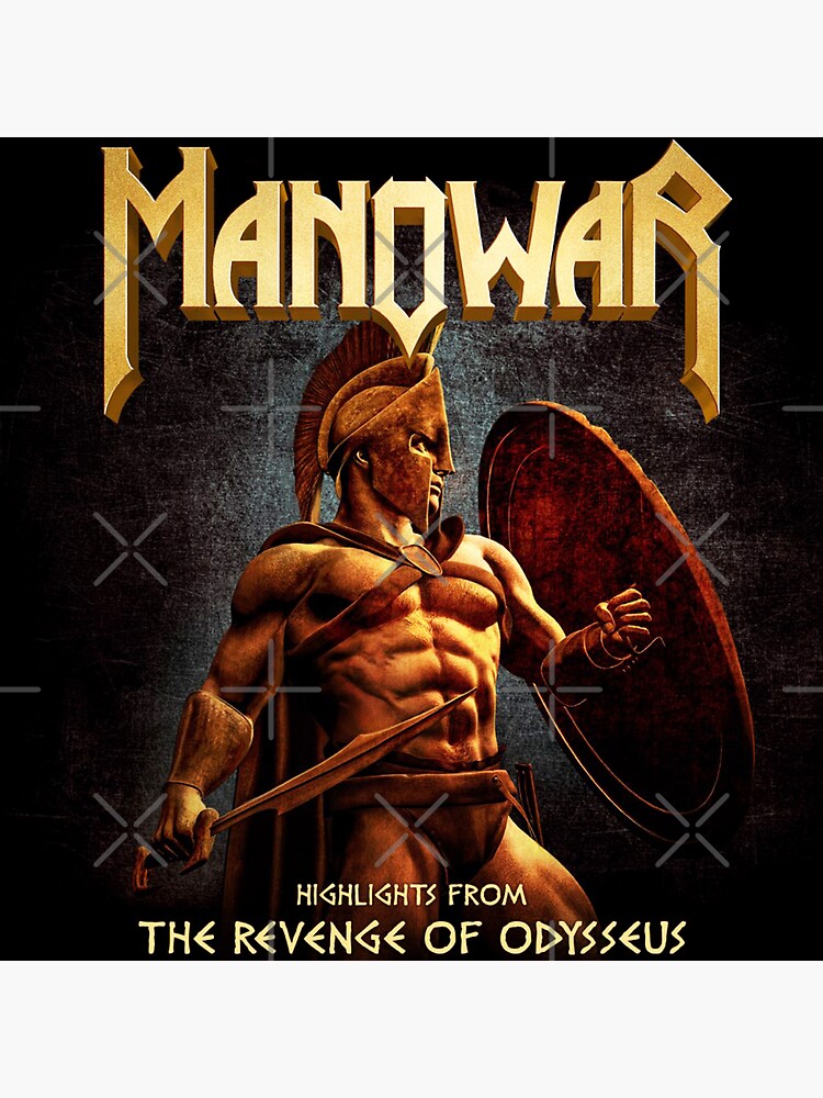 "revenge odysseus manowar tour 2023 masep" Sticker for Sale by ...