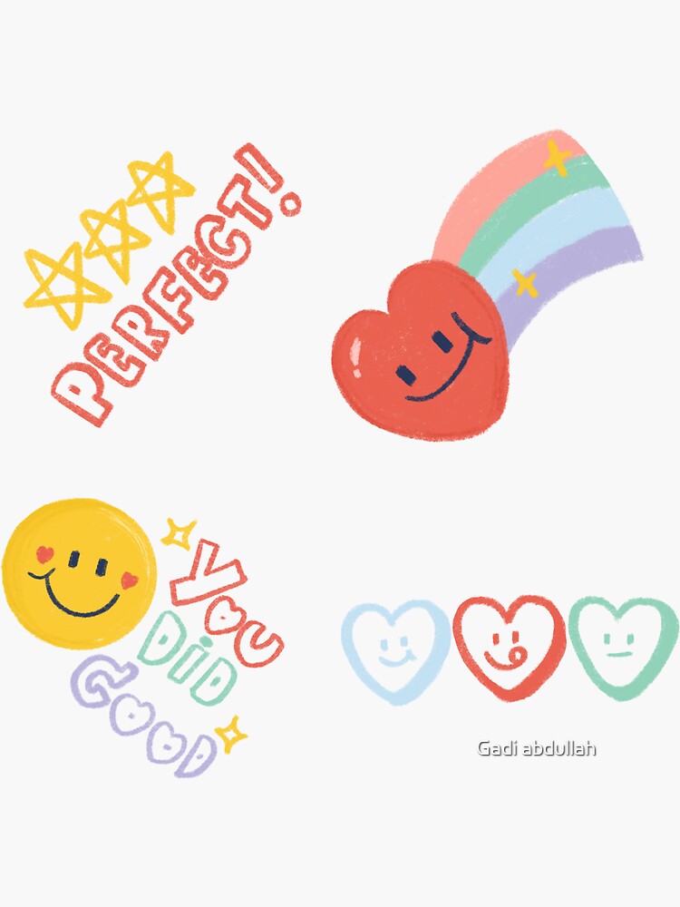 "You did good" Sticker for Sale by Ghadir99 | Redbubble