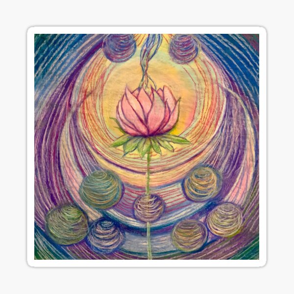 "Layer's Rising" Sticker for Sale by SpiritSketches | Redbubble