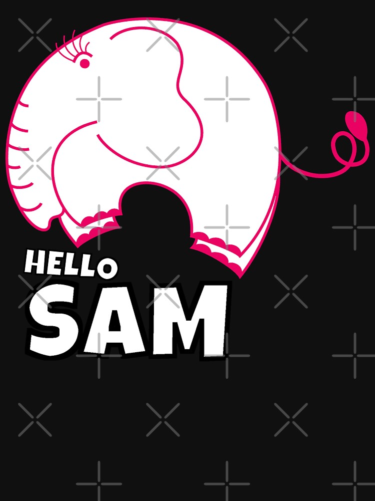"Hello Sam - Beautiful Elephant Story in Axela Studio" T-shirt for Sale ...