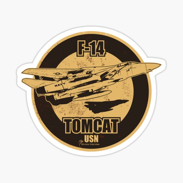 "F-14 Tomcat" Sticker for Sale by ACInterview | Redbubble