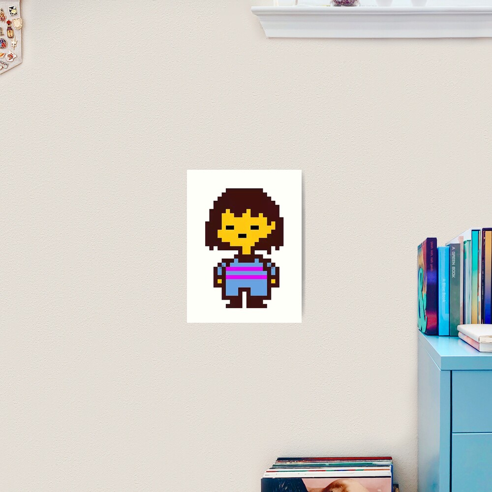 "Frisk Undertale HQ" Art Print for Sale by CRYPKO | Redbubble