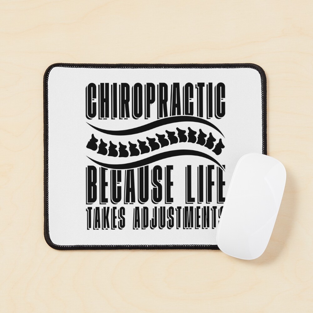 "Chiropractic Because Life Chiropractor Back Spine" Sticker for Sale by ...