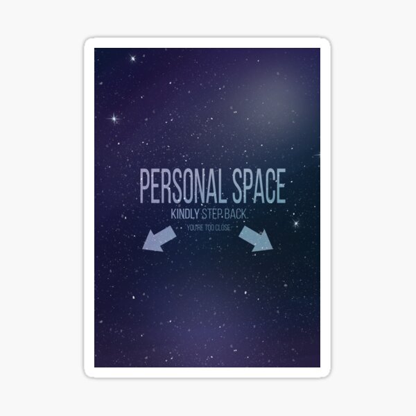 "Introvert Space" Sticker for Sale by jennifervioni | Redbubble