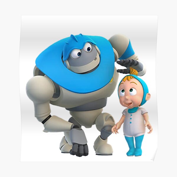 "Arpo the robot " Poster for Sale by blackwarrior | Redbubble