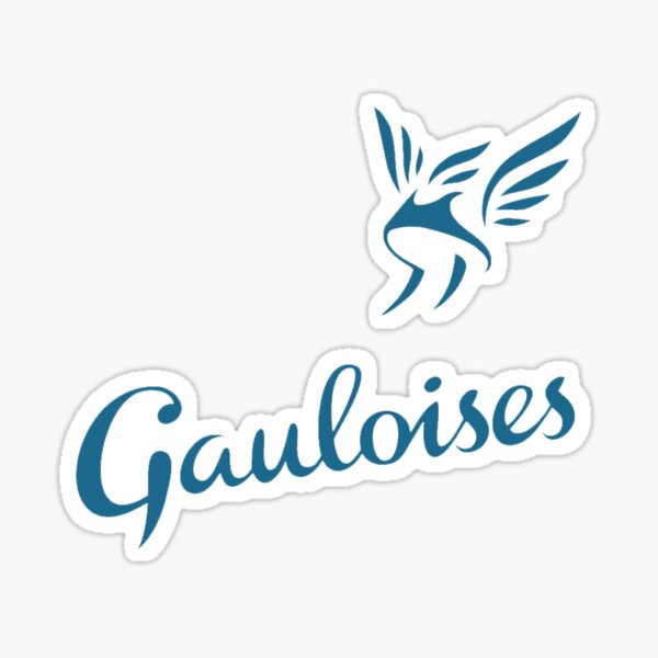"Top Cool Gauloises " Sticker for Sale by vlokayer | Redbubble