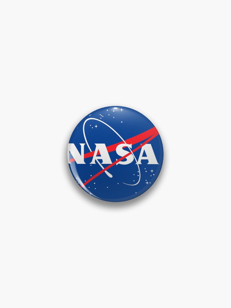 "Nasa logo" Pin for Sale by Iulian0987 | Redbubble