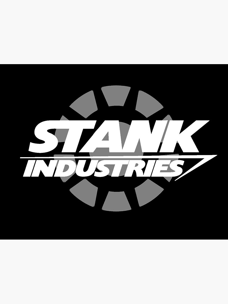 "STANK INDUSTRIES 1" Sticker for Sale by Noveltee-Shirts | Redbubble
