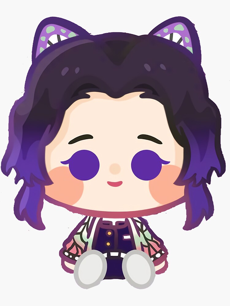 "Kawaii Shin0bu Insect Hashira" Sticker for Sale by EricEstill | Redbubble