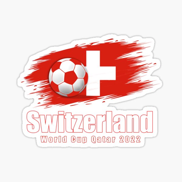 "FIFA World Cup 2022 Switzerland" Sticker for Sale by kenuli | Redbubble