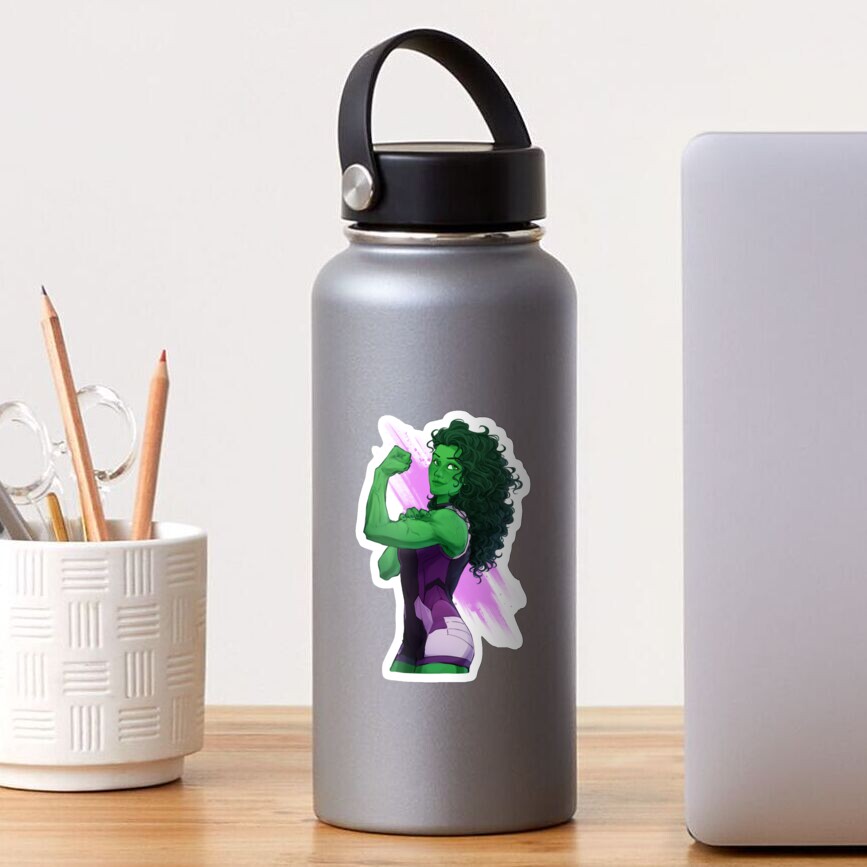 "She-Hulk" Sticker for Sale by BootsDotEXE | Redbubble