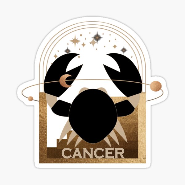 "Cancer Zodiac Sign" Sticker for Sale by ARTDIGITALCUTE | Redbubble