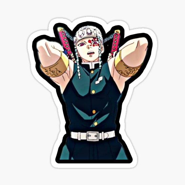 "Tengen ~ Demon Slayer" Sticker for Sale by lotr-fan | Redbubble