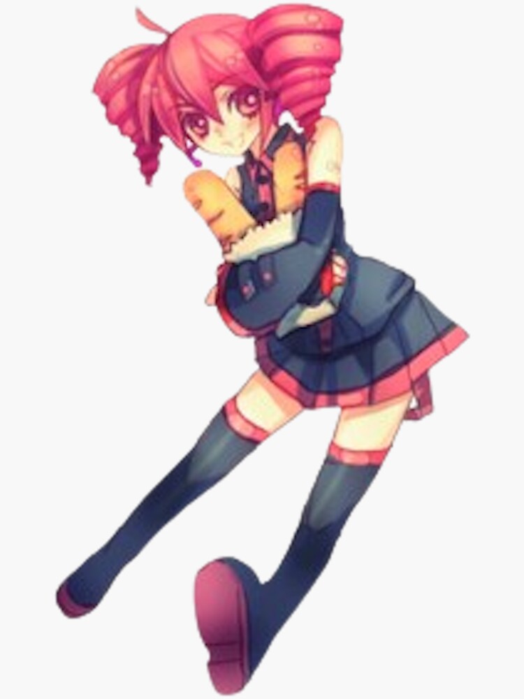 "Teto Kasane With Bread" Sticker for Sale by MythicModern | Redbubble