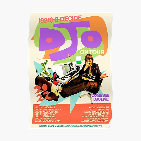 "Djo on Djio" Poster for Sale by mafore33 | Redbubble