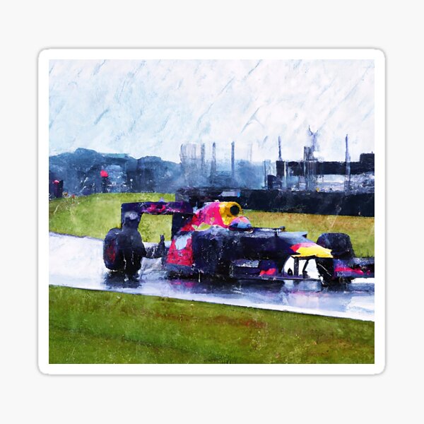 "Red Bull Racing Formula 1 Max Verstappen" Sticker for Sale by castiles ...