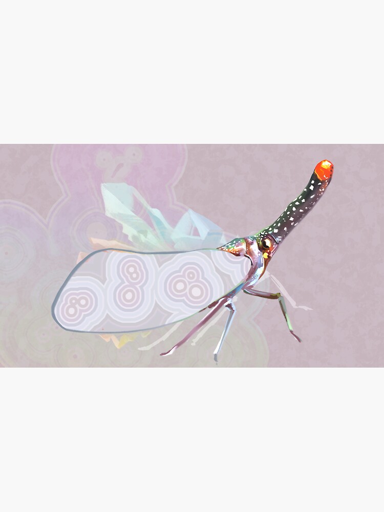 "Colorful Crystal Lantern Bug" Sticker for Sale by Soulair-art | Redbubble