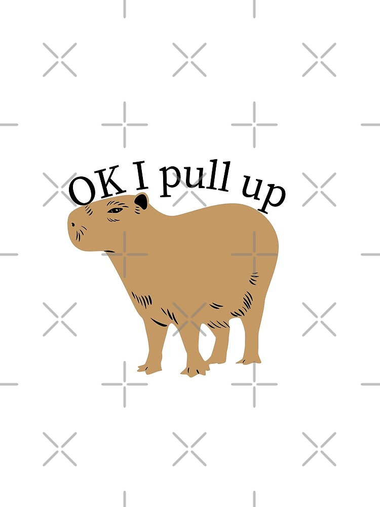 "OK I pull up" Poster for Sale by Megurix | Redbubble