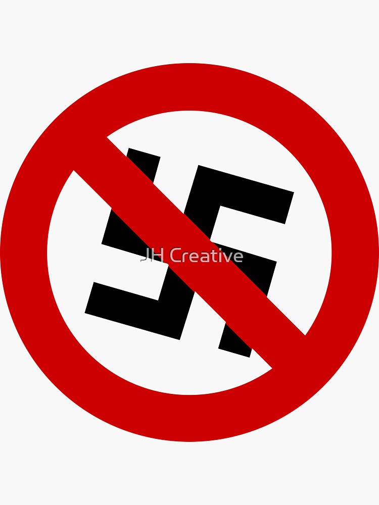 "Anti-Nazi Logo - Clear Background" Sticker for Sale by s0c001 | Redbubble