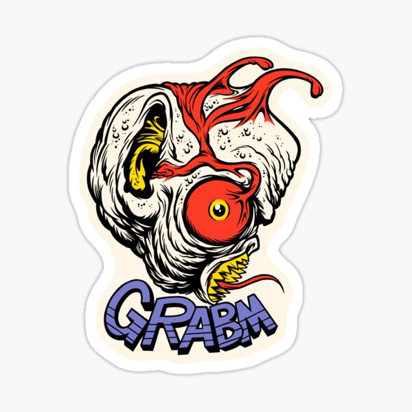 "LM - GRABM" Sticker for Sale by MINION-FACTORY | Redbubble