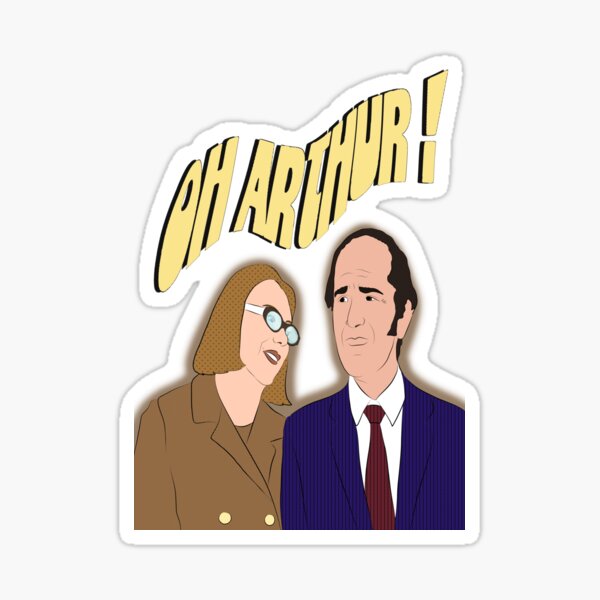 "Olive and Arthur" Sticker for Sale by GemimaRosaArt | Redbubble