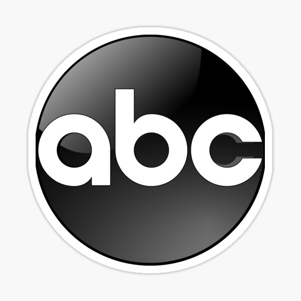 "ABC Logo " Sticker for Sale by JudyDorsey | Redbubble