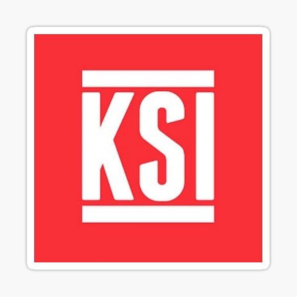 "KSI Logo" Sticker for Sale by KochiDons | Redbubble