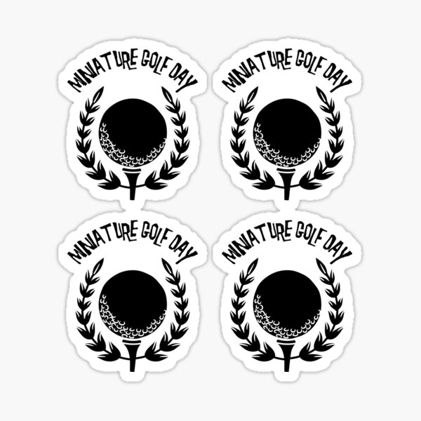 "Minuature Golf - Mini Golf " Sticker for Sale by Stickers-Master ...