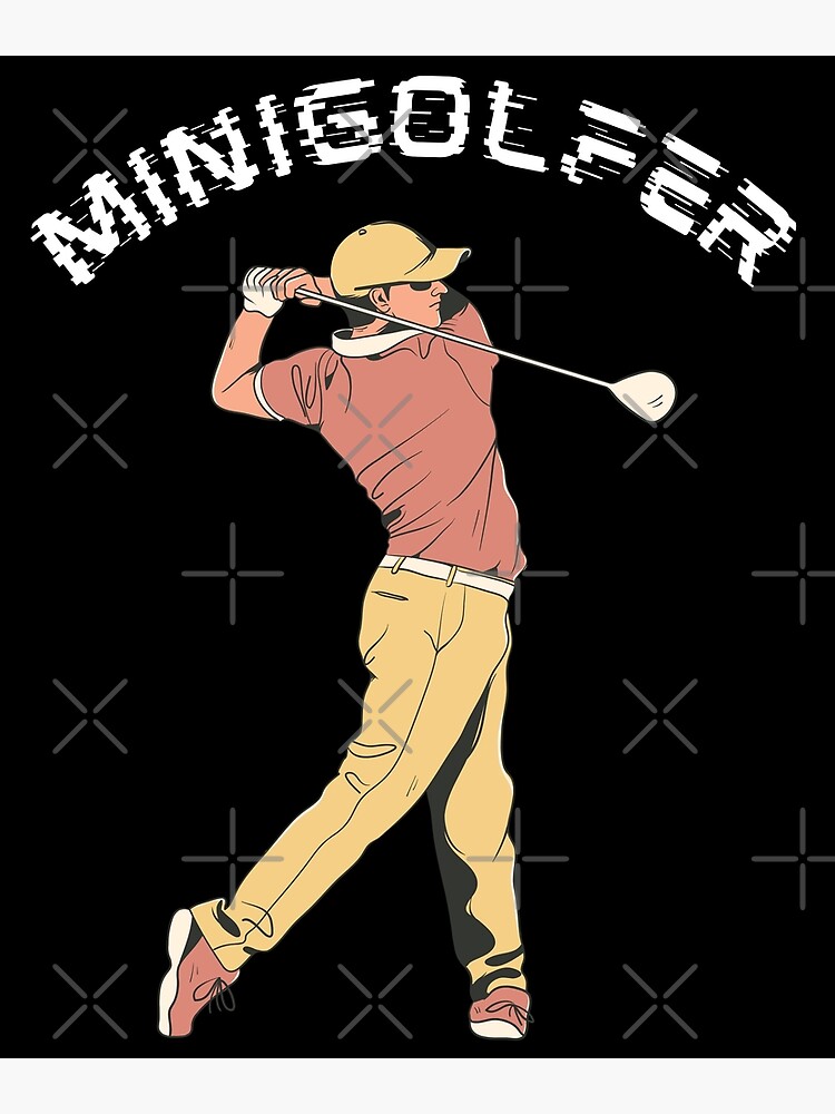 "Minuature Golf - Mini Golf " Poster for Sale by Stickers-Master ...