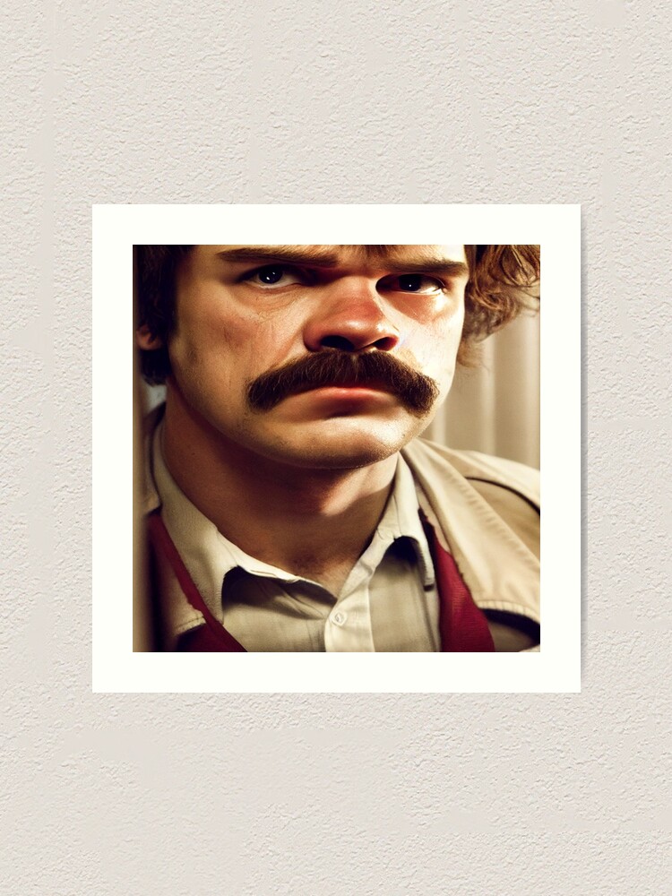 "Jim Hopper-Fan Art" Art Print for Sale by DigiDojo | Redbubble