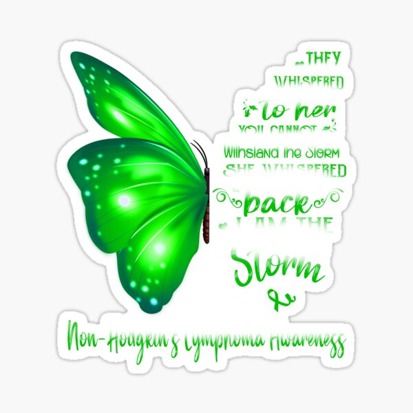 "She Whispered Back I Am The Storm Non-Hodgkin's Lymphoma Awareness ...