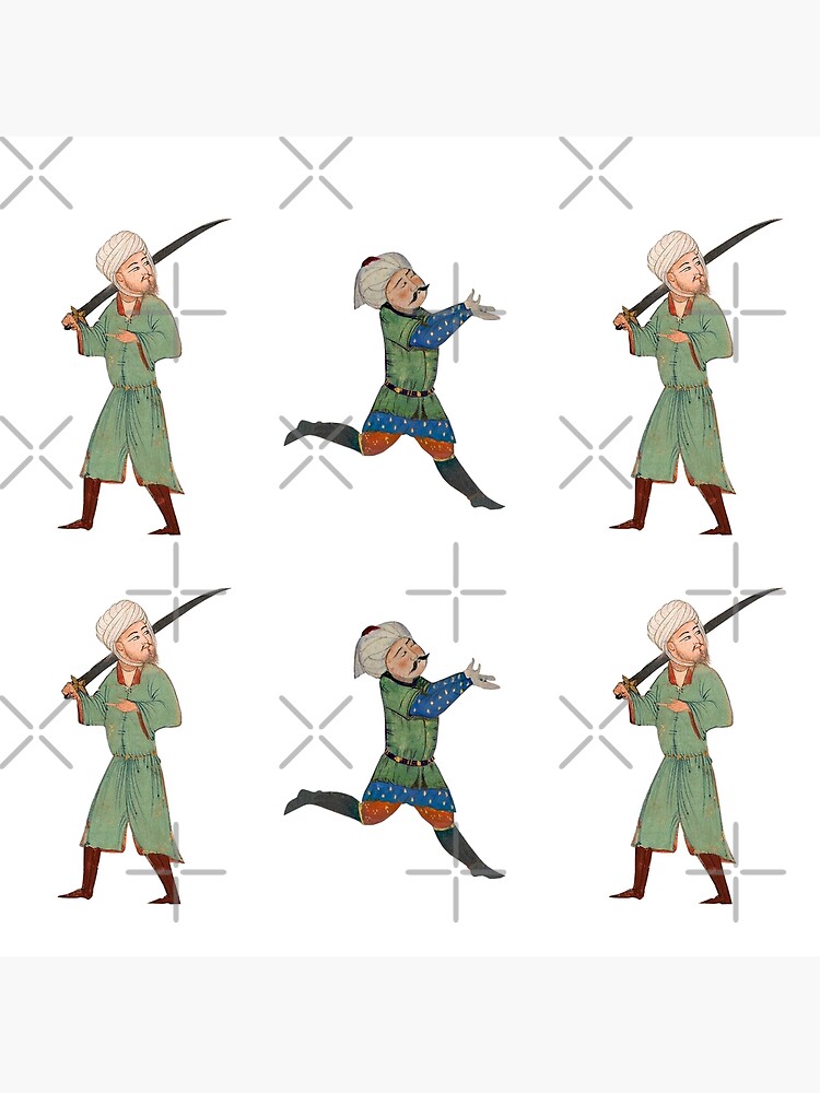 "Pack of persian character from miniature - Persian (iranian) art ...