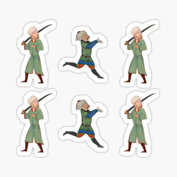 "Pack of persian character from miniature - Persian (iranian) art ...